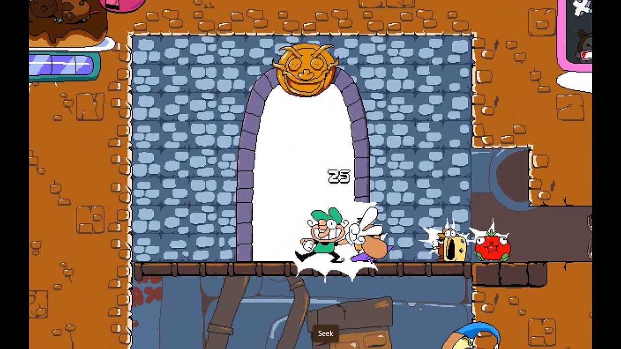 (Pizza Tower United) Peppibot Factory P rank with Pizzelle - YouTube