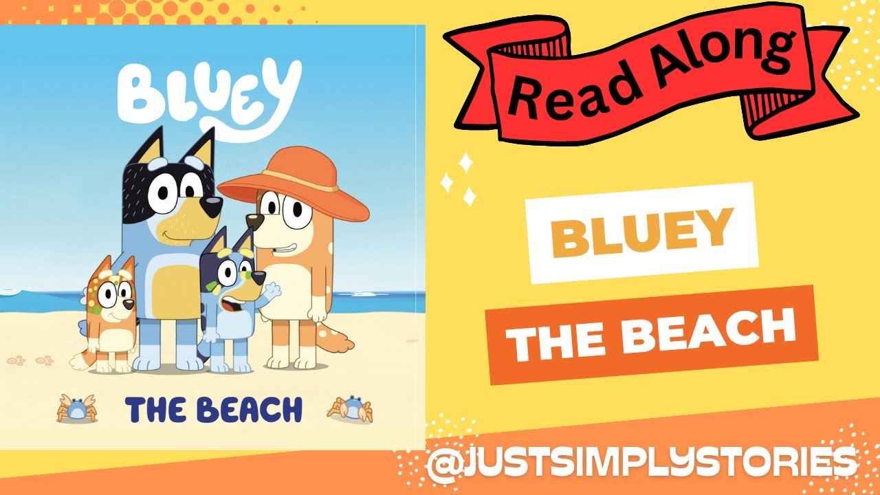 Bluey: The Beach | SimplyStories | Read Along - YouTube