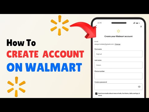 How to Create a Walmart Account in 2025 | Sign Up for Walmart - YouTube