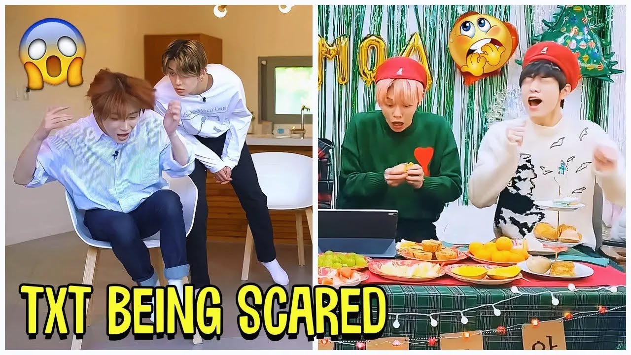 TXT Being Scared Of Everything - YouTube