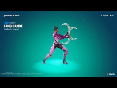 Fortnite Fang Dance Emote - YouTube