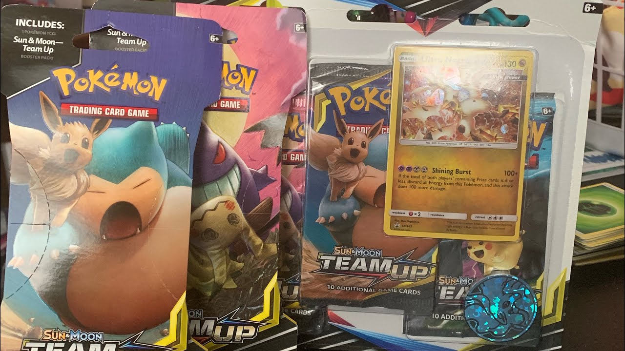 Pokemon Team up pack opening/ I miss this set😍 - YouTube