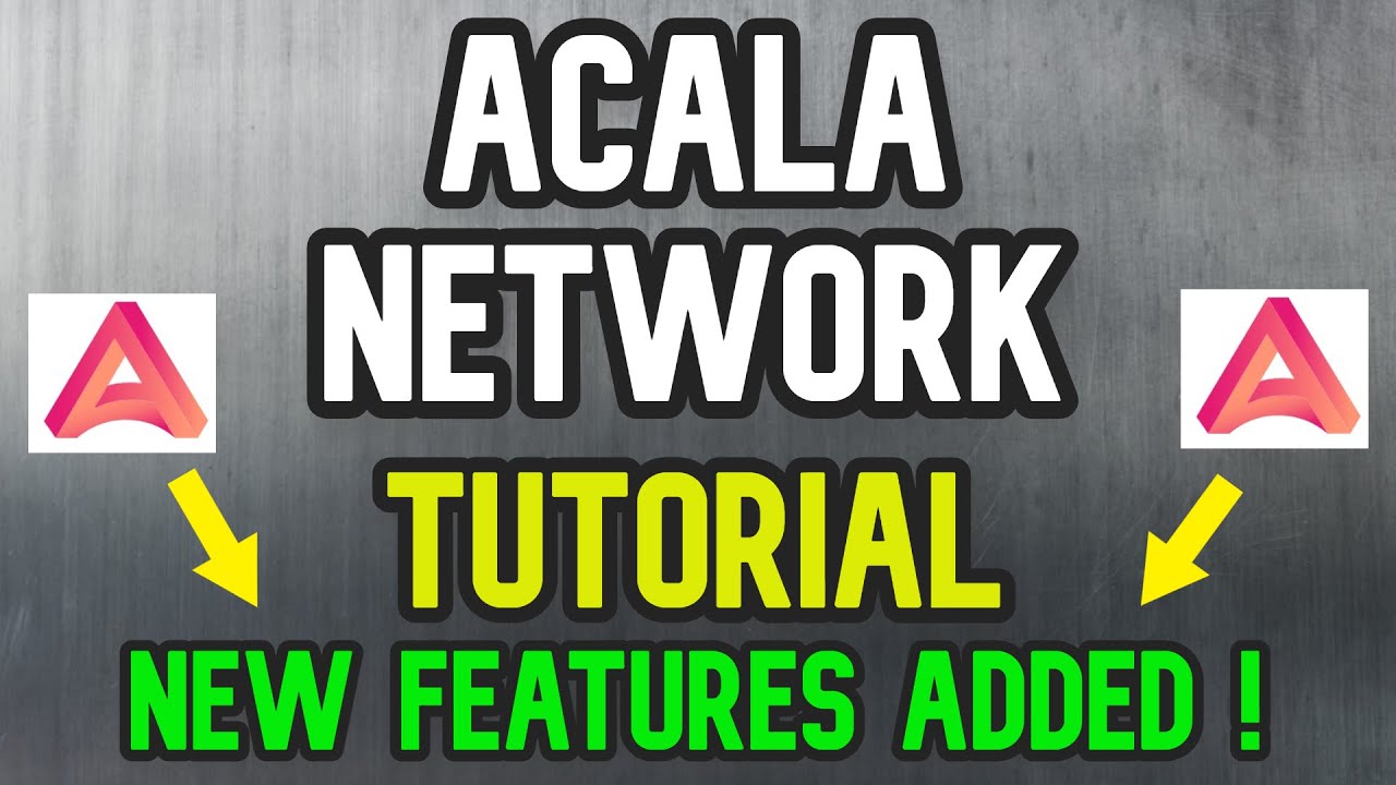 Acala Network Tutorial | New Features Added To Acala Mandala ! - YouTube