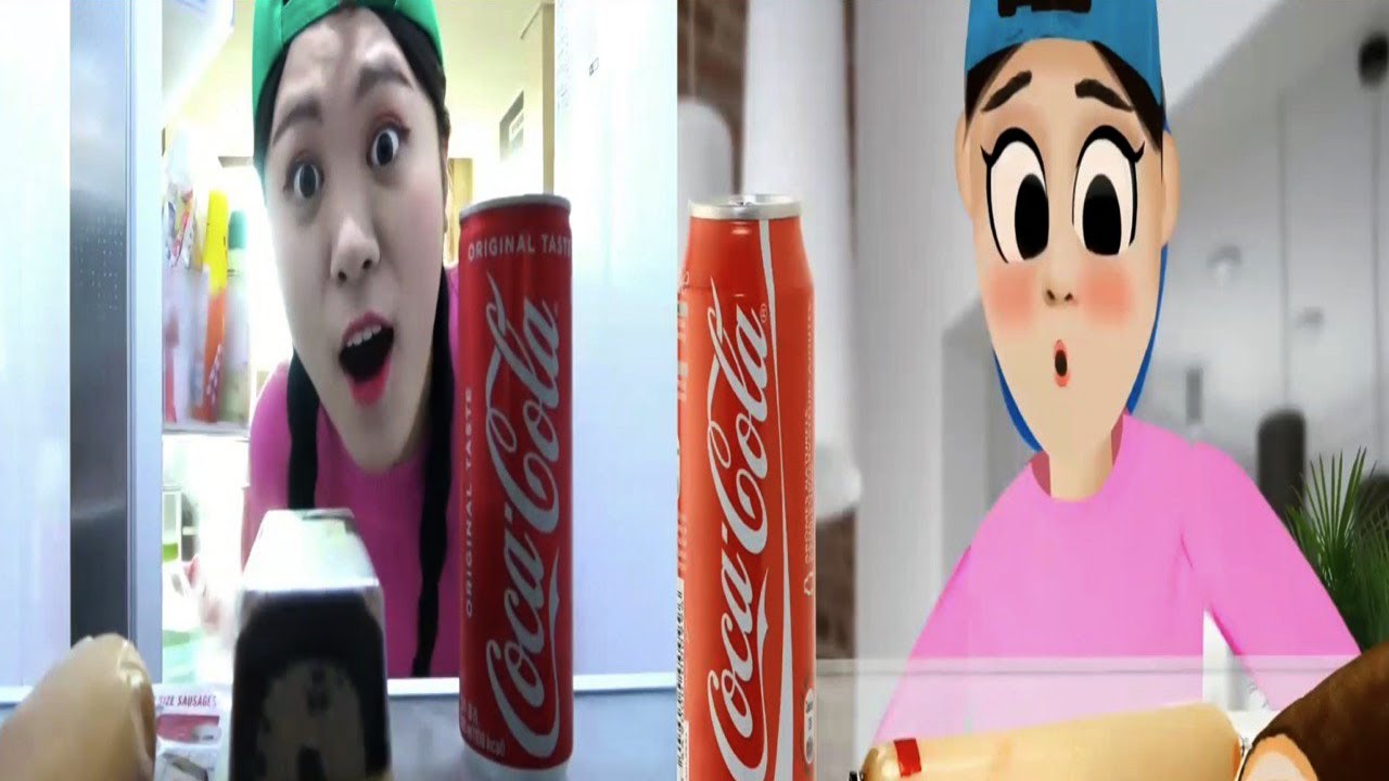 COMPARISON - 불닭볶음면 먹방 Mukbang Fire Spicy Noodle DONA 도나 VS DONA 도나 ...
