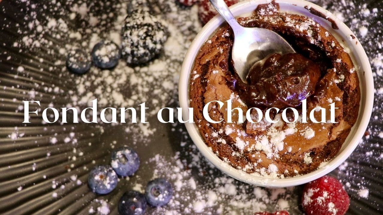 Chocolate Fondant that you can't resist! Our family favorite! Simple ...