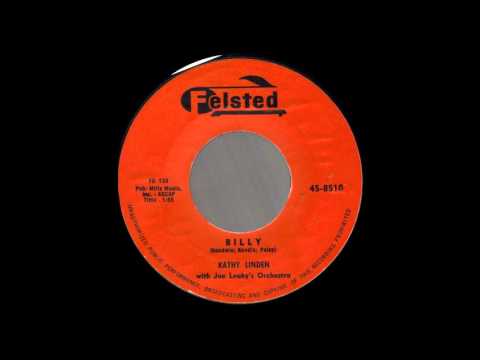1958 073 Kathy Linden Billy 45 - YouTube