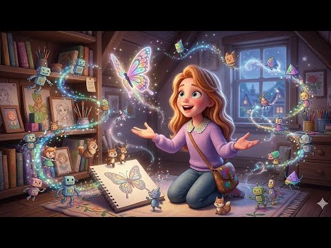 Peri Tozu ve Hayal Defteri – Sihirli Animasyon Kısa Film Çocuklar İçin
