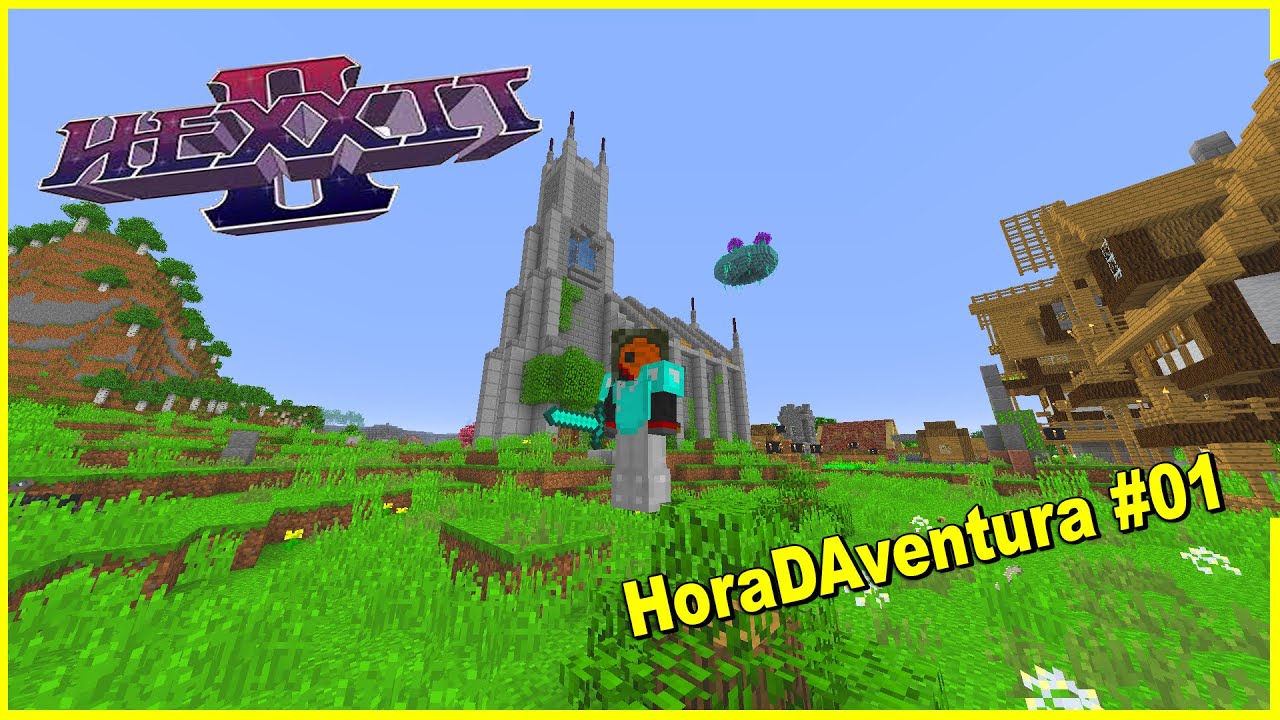 Minescraft nova serie ((ModPack Hexxit II)) #01 - YouTube