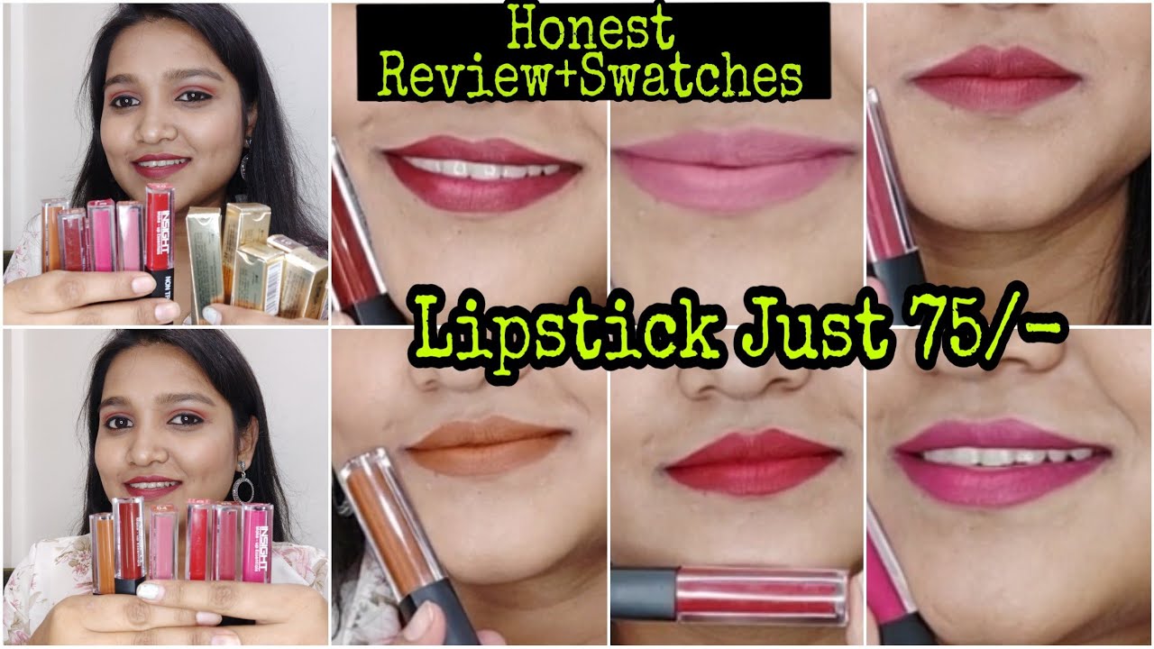 Insight Non Transfer Liquid Lipstick [Honest Review+ Swatches] Style ...