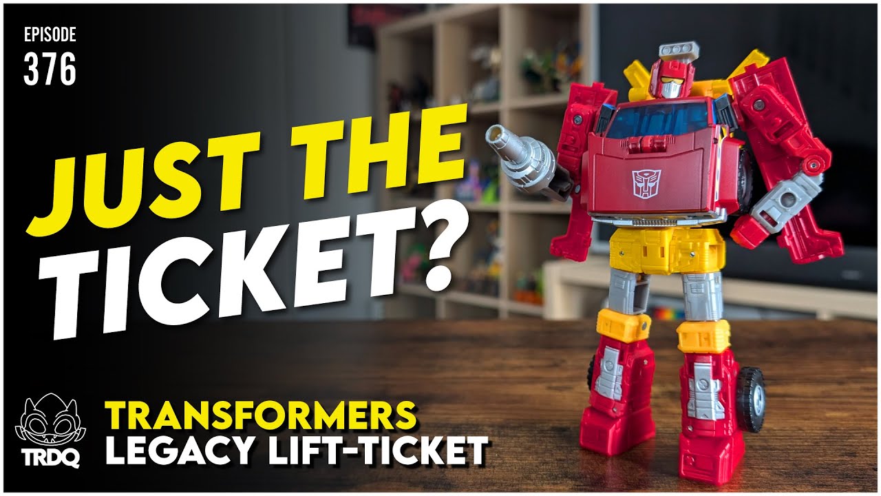 TRDQ: Transformers Generations Selects Deluxe Lift-Ticket Review - YouTube