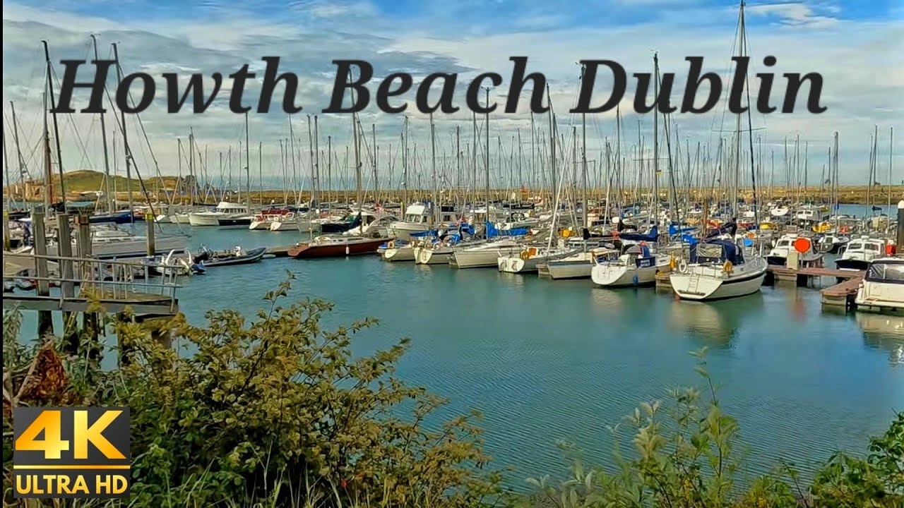 Howth Beach Dublin Ireland 4K Gopro Hero 10 - YouTube