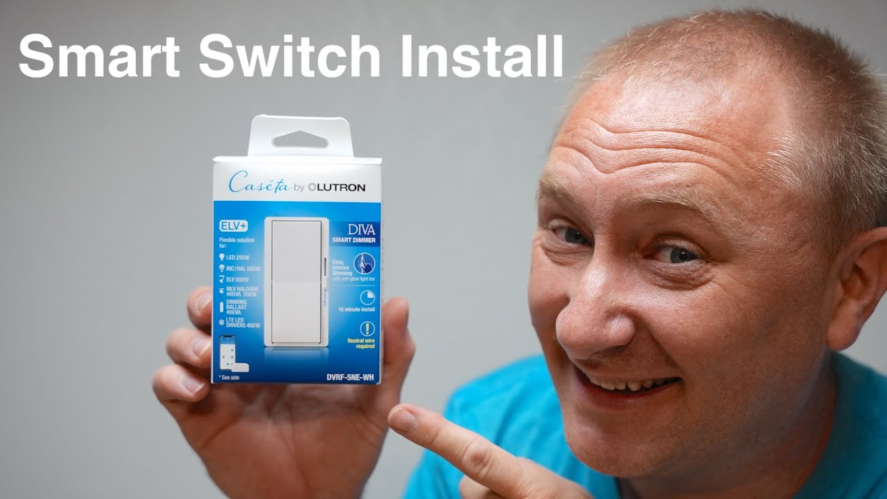 Lutron Diva Smart Dimmer Switch ELV+ - YouTube