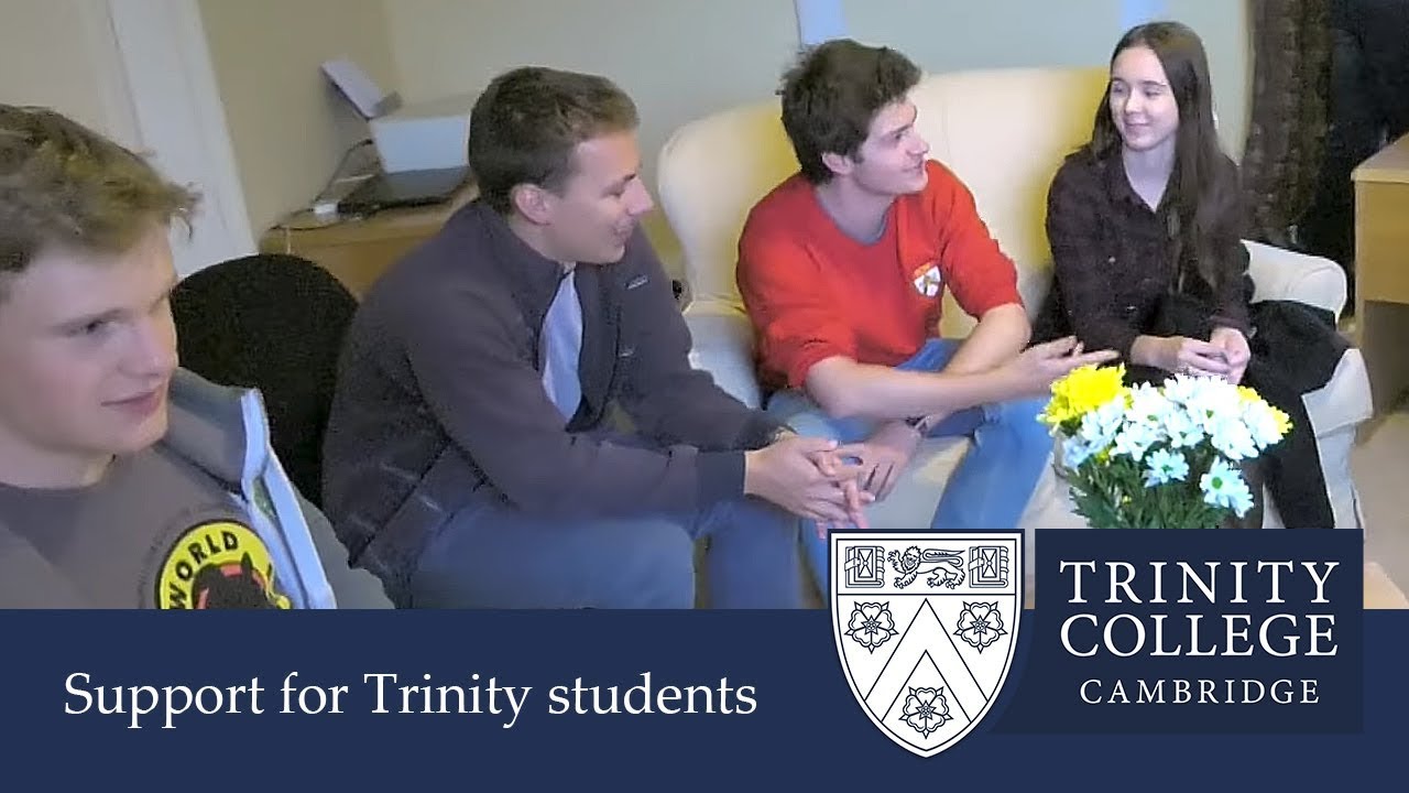 Support for Trinity students - YouTube
