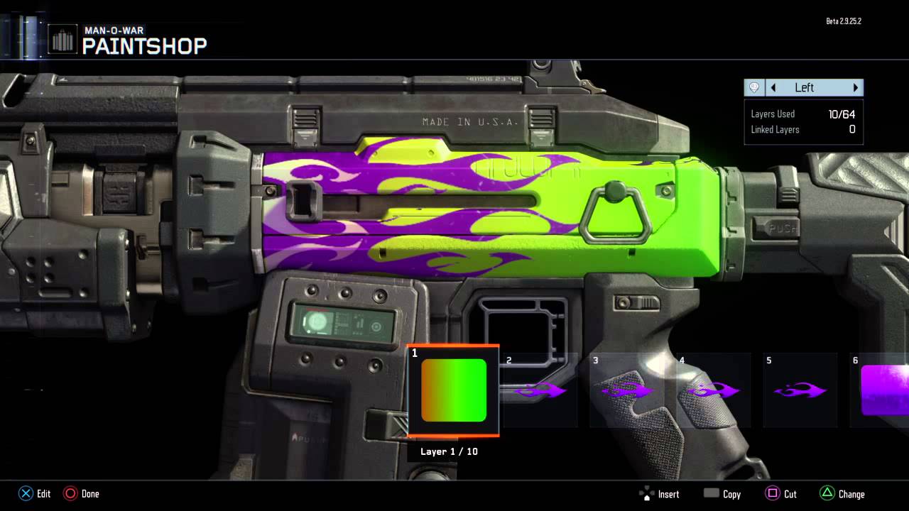 Call of Duty®: Black Ops III Multiplayer Beta Man-O-War Custom Paint ...