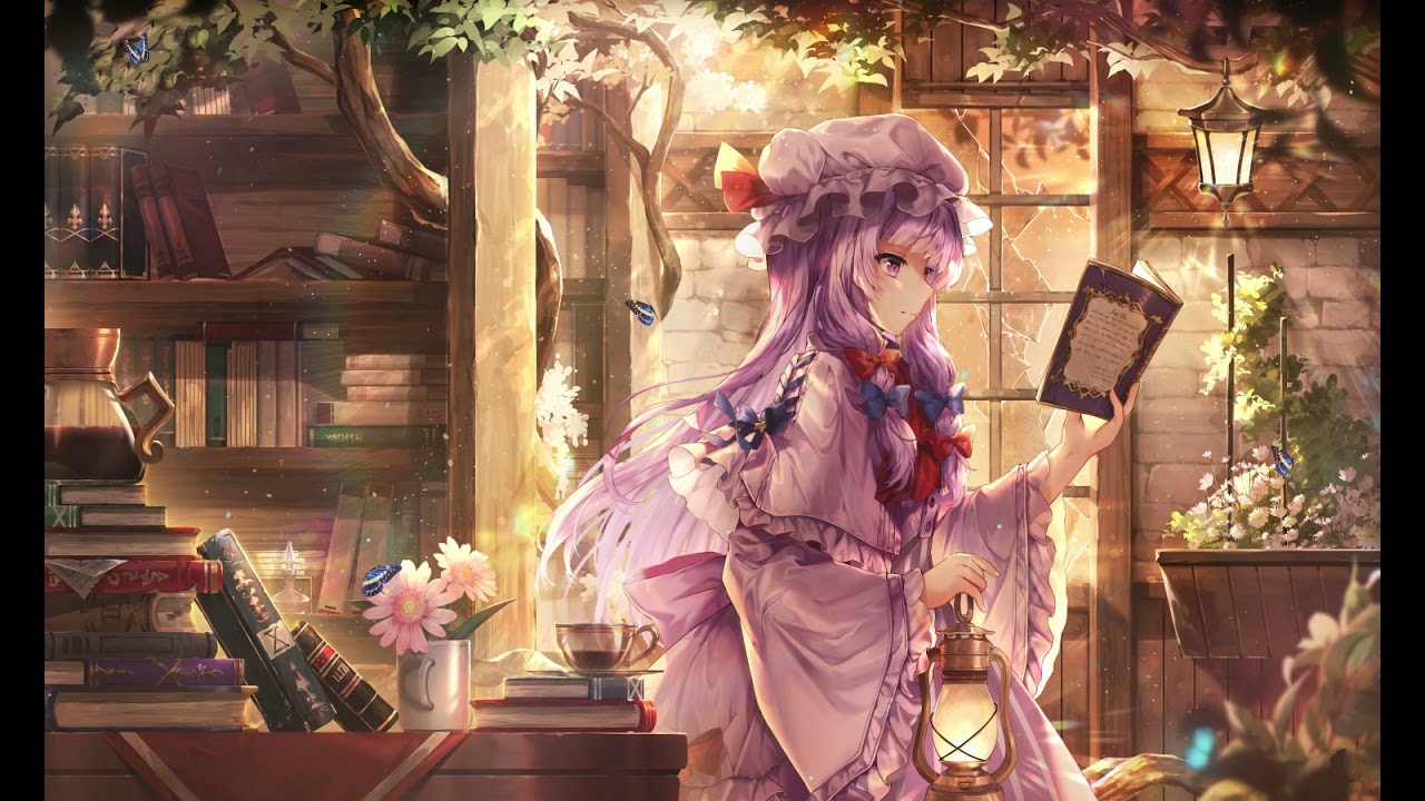 Touhou Project - Patchouli Knowledge [ Live Wallpaper ] - YouTube
