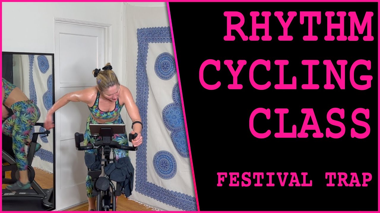 30 min Intense Rhythm Cycling Spin class - Festival Trap - YouTube