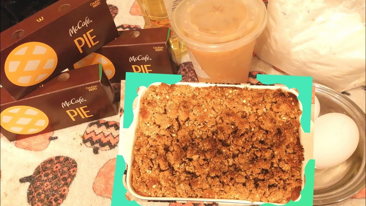 McDonald's Pumpkin Pie Latte Crumb Cake | McCafe Latte | McDonald's ...