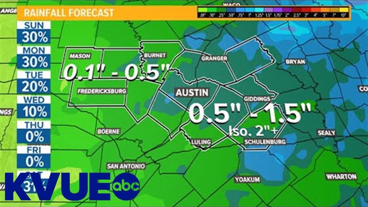 LIVE RADAR: Tracking scattered showers and storms | KVUE - YouTube