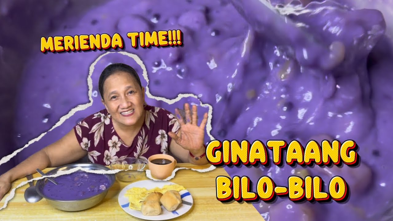 Ginataang Bilo-Bilo | Merienda Time na!!!! - YouTube