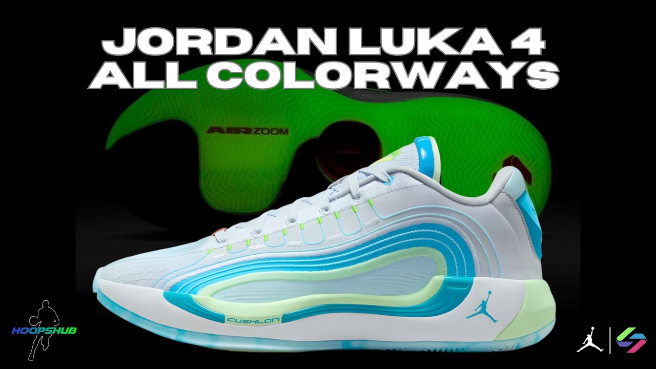 Every Jordan Luka 4 Colorway - YouTube