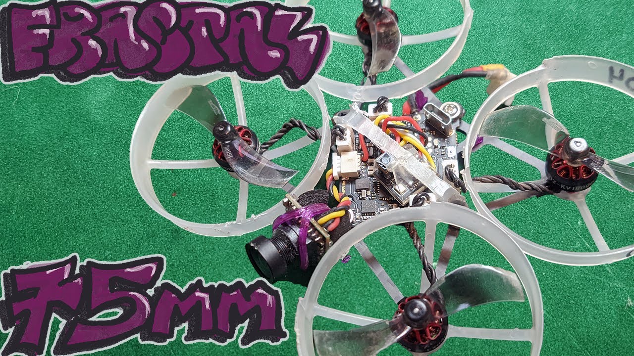 Fractal Engineering's AMAZING 75mm Frame | First Flights - YouTube