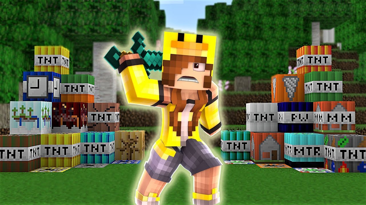 MİNECRAFT'ta TROLL TNT MODLARI! - YouTube
