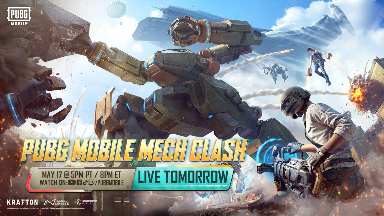 🔥 New Update 3.2 is here: MECHA Mode! 120 FPS Gameplay🤩PUBG x BGMI Live ...