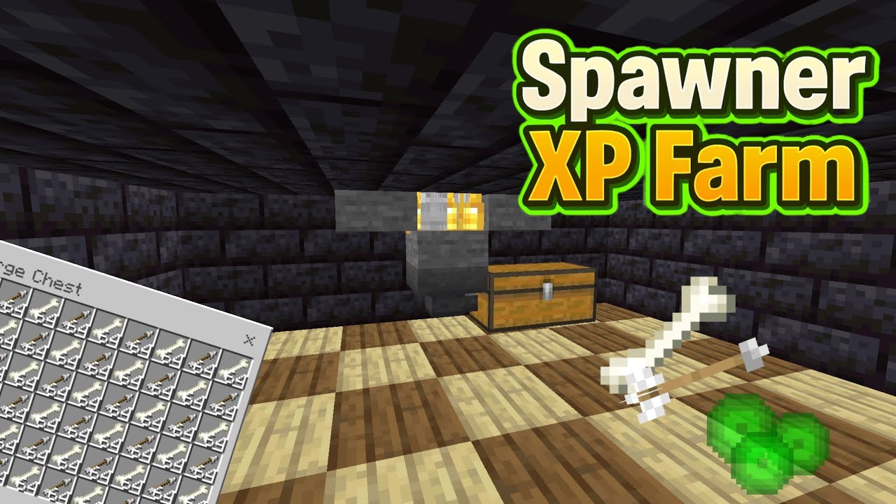 Skeleton Mob Spawner XP Farm – Easiest Setup in Minecraft! 💀⚒️ - YouTube