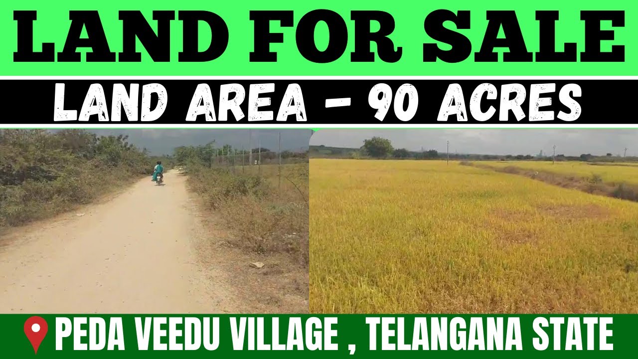 KODAD : 90 ACRES AGRICULTURE LAND FOR SALE | MIRYALAGUDA | SURYAPET ...