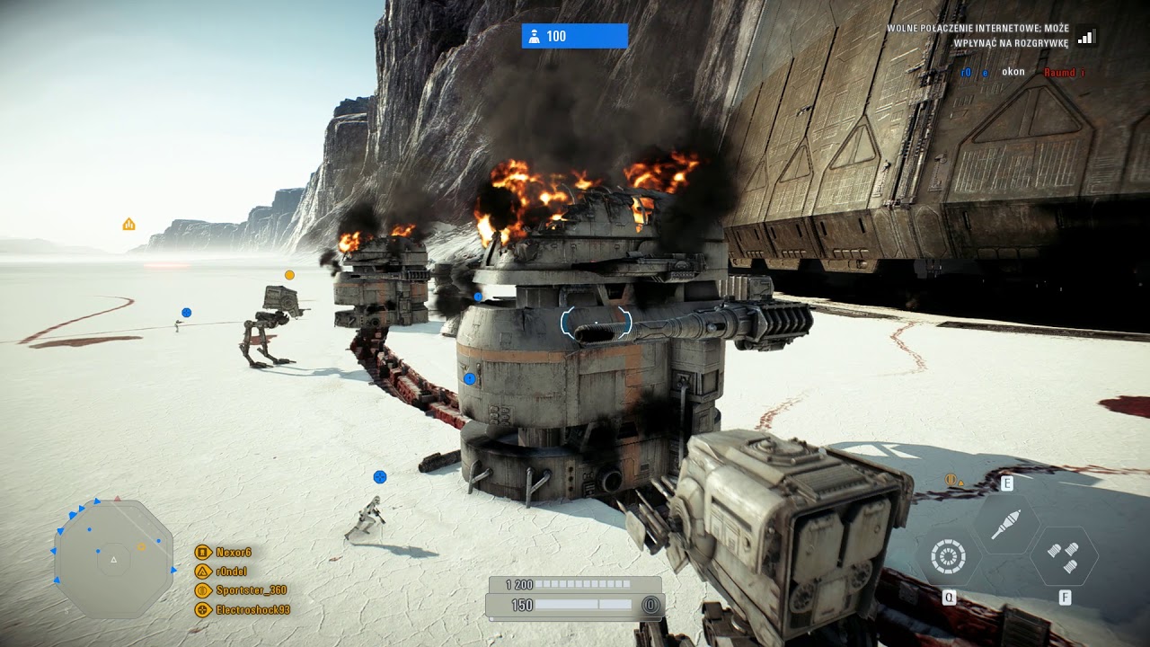 Star Wars Battlefront II - Crait Gameplay - YouTube