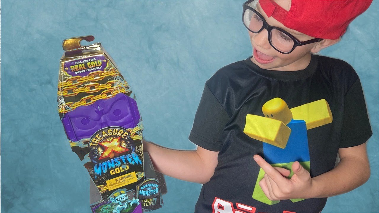 Treasure X Monster Gold Funny Unboxing Video - YouTube