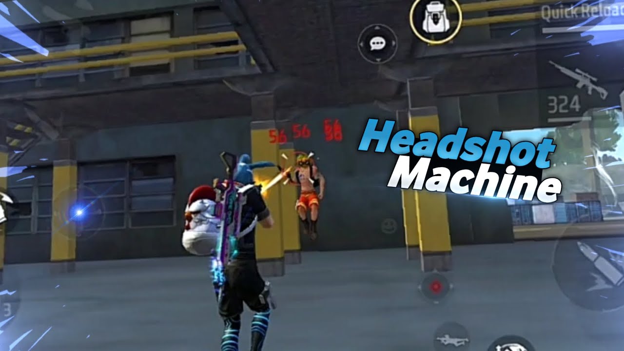 Headshot Machine 🎯#freefirebestheadshots #freefirebestheadshotsetting # ...