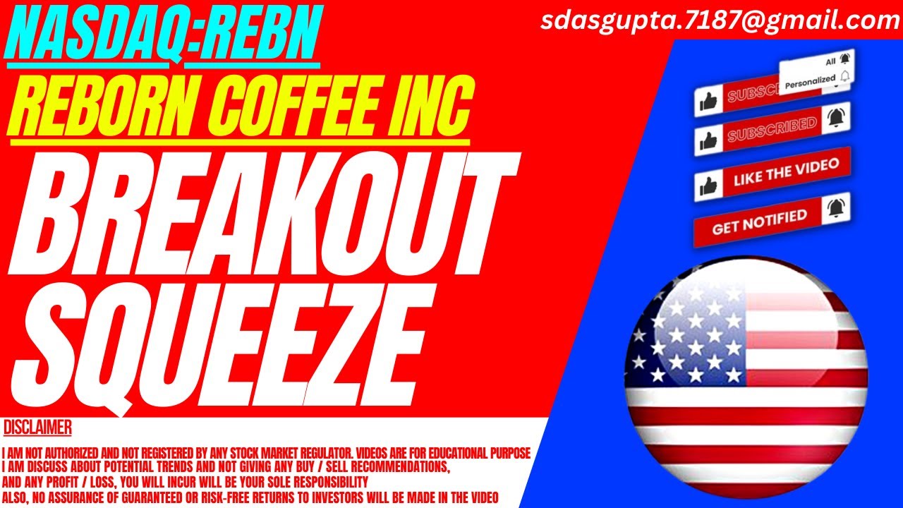 BREAKOUT SQUEEZE : REBN STOCK ANALYSIS | REBORN COFFEE STOCK - YouTube