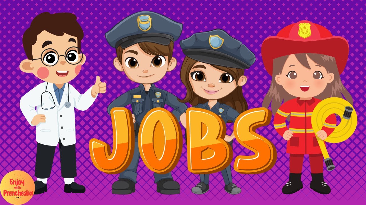 Learning About Jobs | Vocabulary for Kids | What Do You Want to Be When ...
