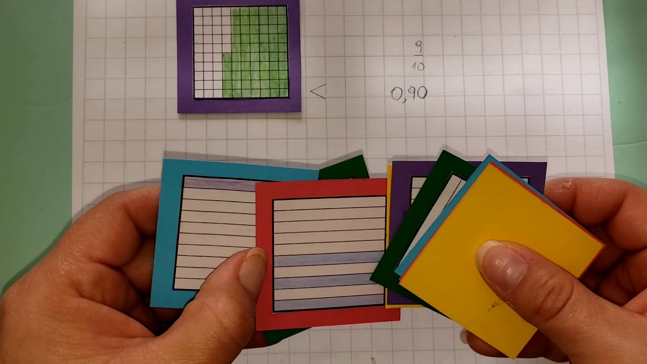 Comparar y ordenar números decimales - YouTube