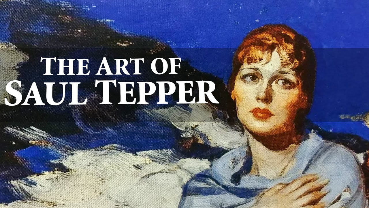 The Art of Saul Tepper Artbook Review: Beautiful Brushwork - YouTube