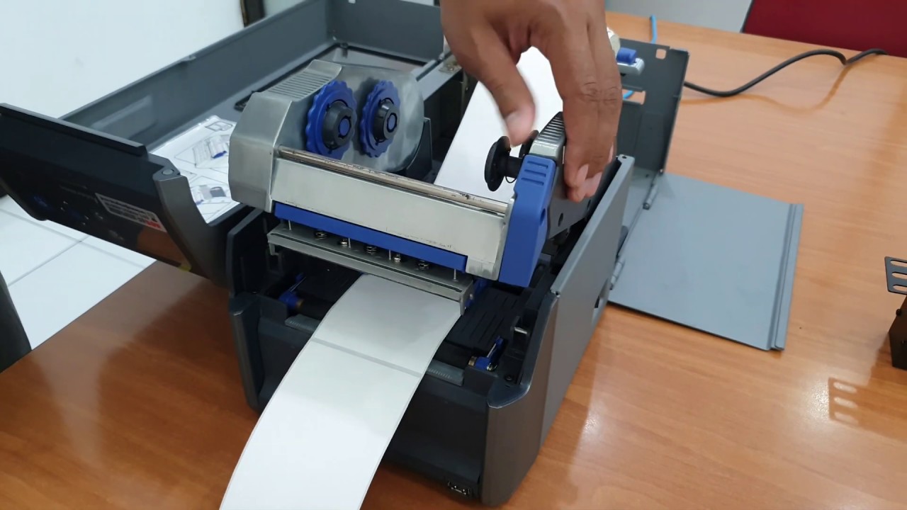 Maintenance Printer Intermec PD43 by ACSGroup - YouTube