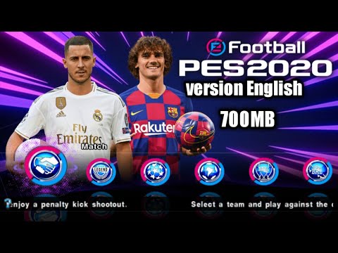 PES 2020 PPSSPP ENGLISH VERSION - YouTube