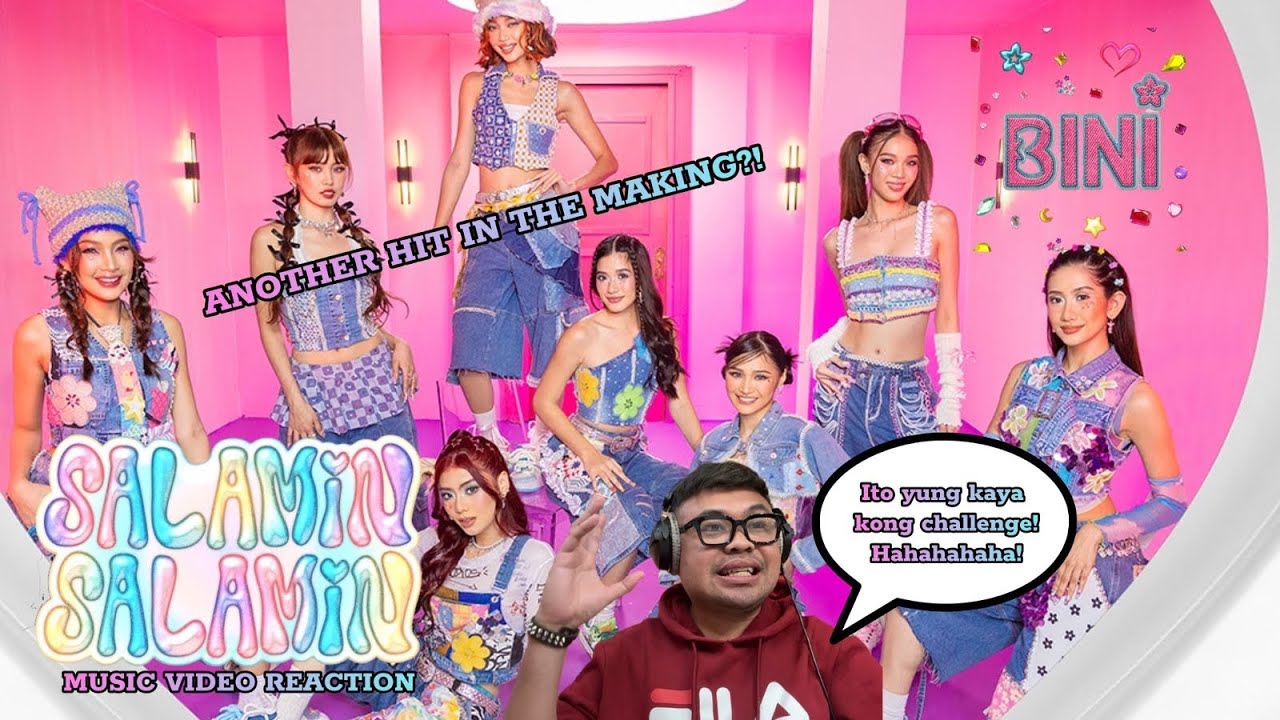 BINI | 'Salamin, Salamin' Official Music Video [Reaction] - YouTube
