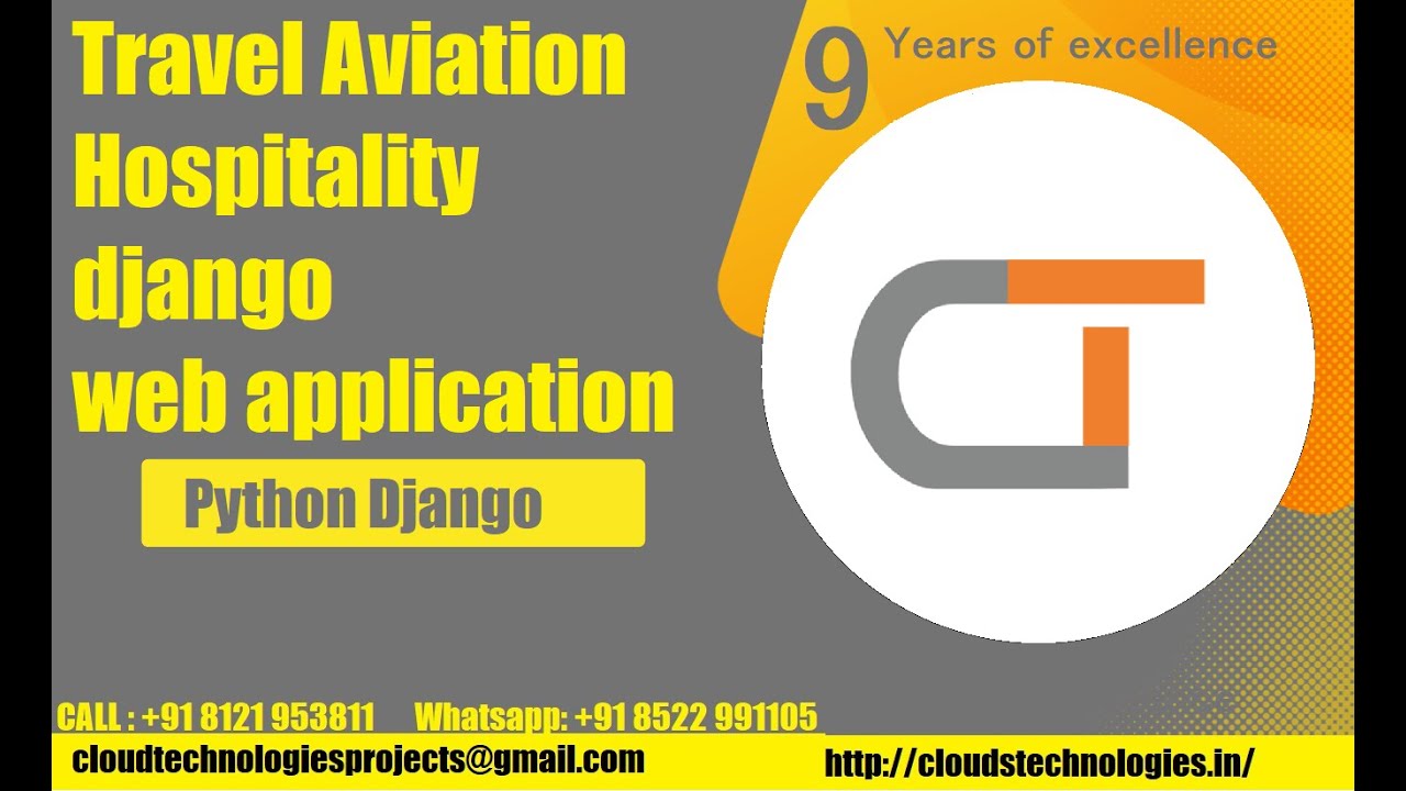 Travel Aviation Hospitality django web application | B-Tech Major Projects | IEEE Major Projects ...