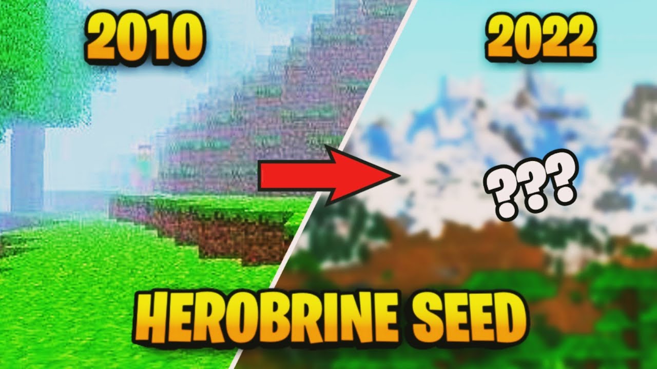 Revisiting Minecraft's Herobrine Seed in 1.18 😱 - YouTube
