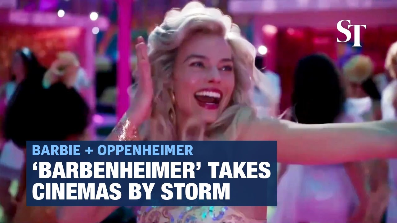 'Barbenheimer' film frenzy delivers blowout weekend - YouTube