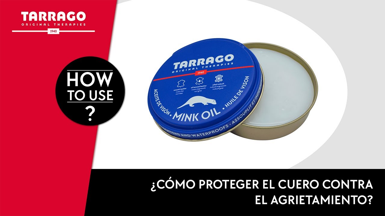 ¿Cómo proteger el cuero contra el agrietamiento? - Tarrago Mink Oil 🥾 ️ ...
