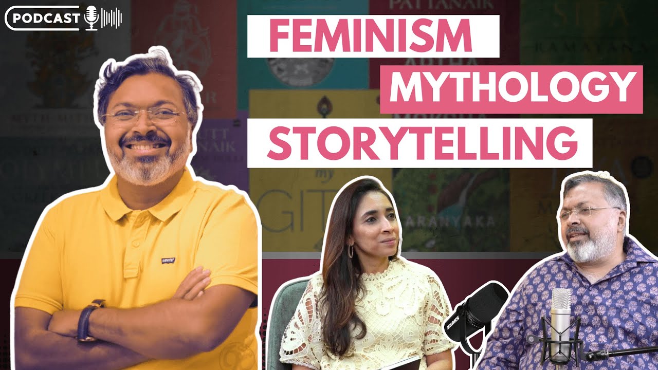 From Feminism To Mythology For Kids: Exclusive With Devdutt Pattanaik - YouTube