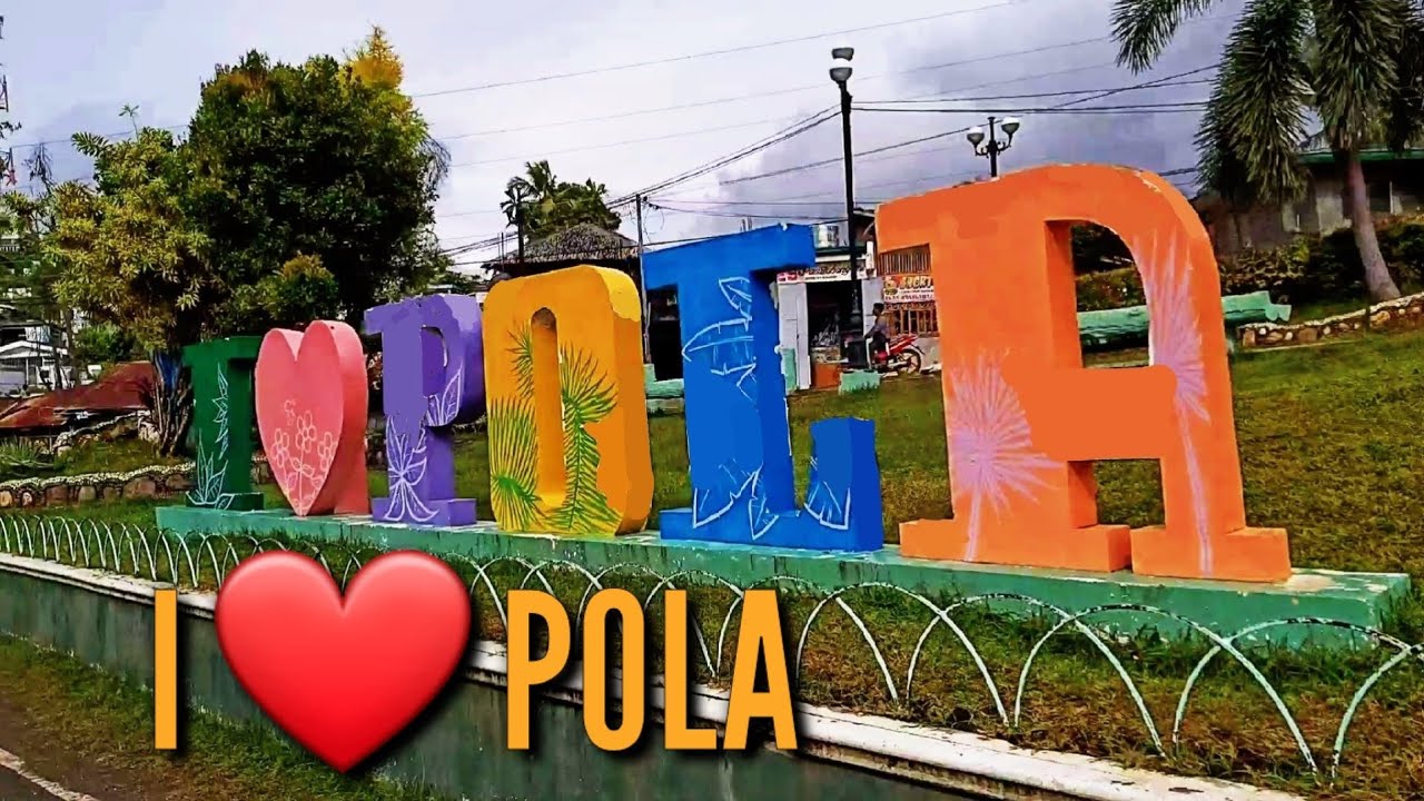 Quick Visit "I Love Pola" Oriental Mindoro - YouTube