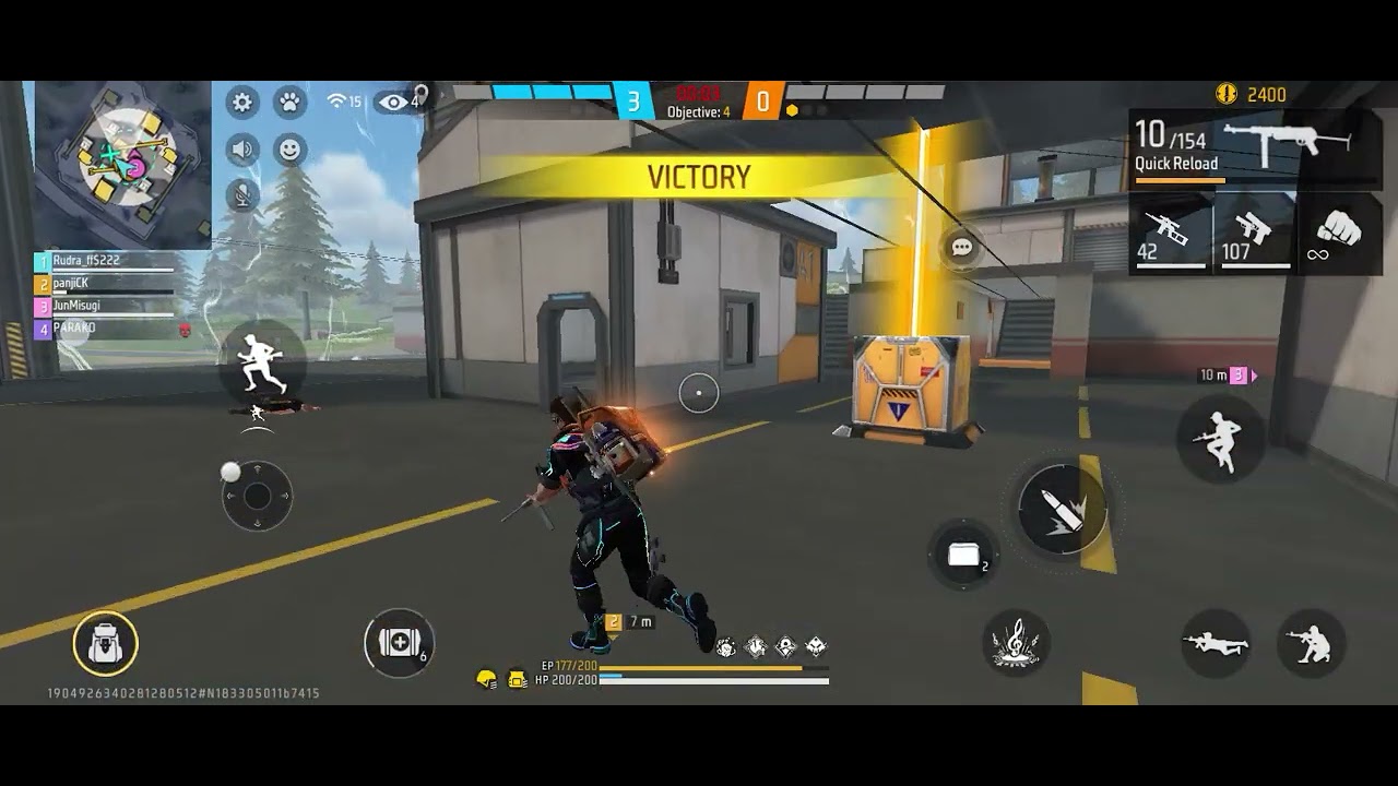 New video of freefire playing by Rudra Gaming #freefire #ff # ...