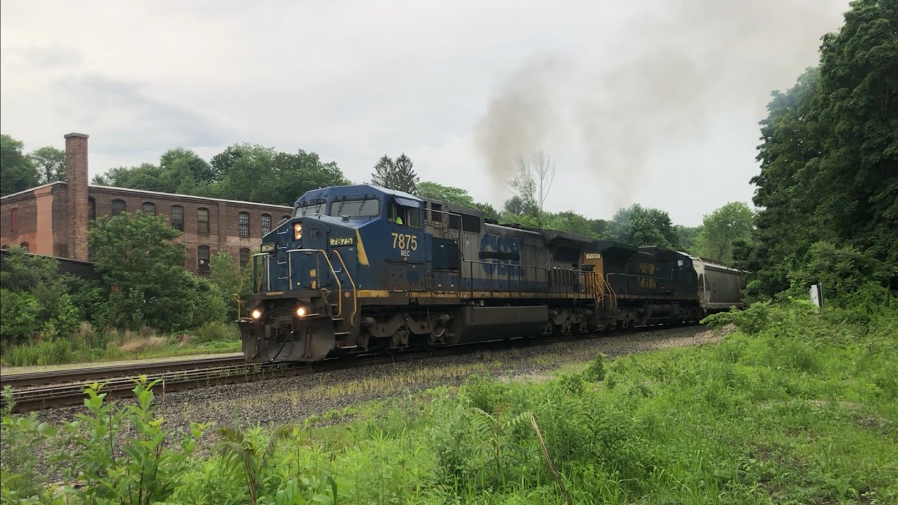 MEC 7875 C40-8W & MEC 7727 C40-8W Leads EDRJ West On 6/8/2021 @ 17:42 ...