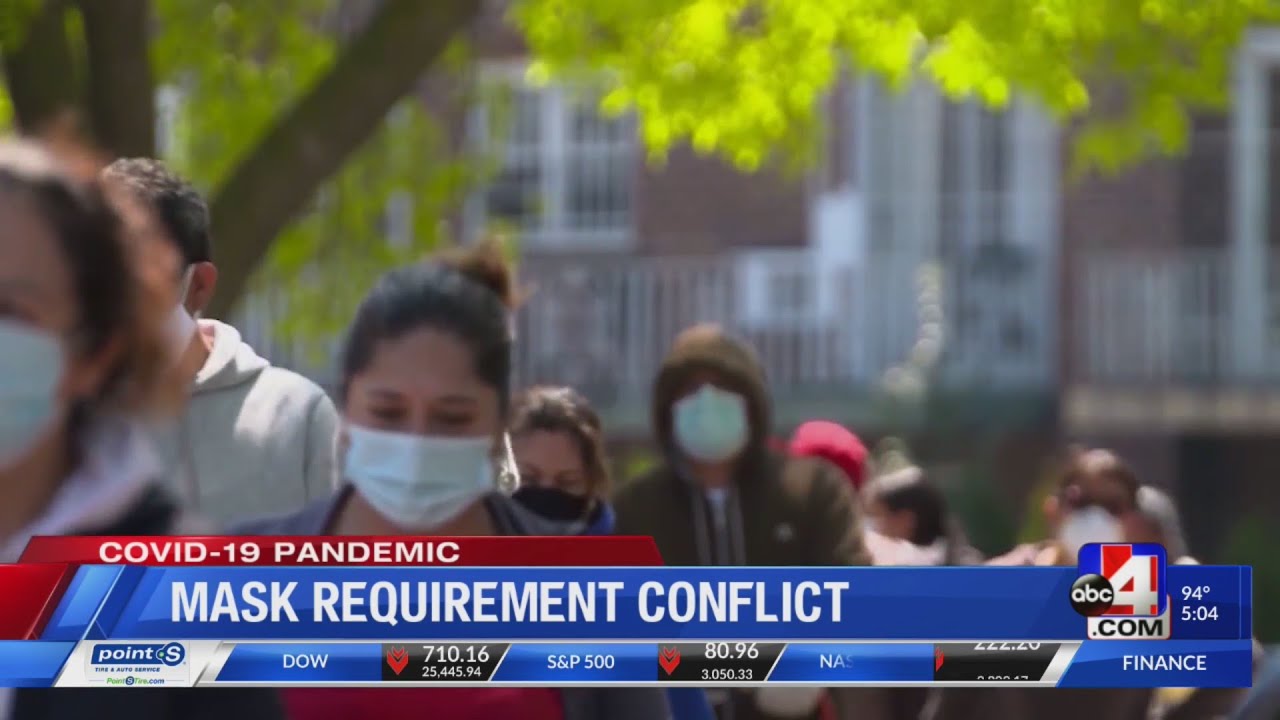 Mask Requirement Conflict - YouTube