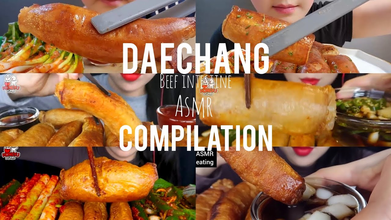 DAECHANG MUKBANG|| ASMR|| COMPILATION|| BEEF INTESTINE|| MIXES - YouTube