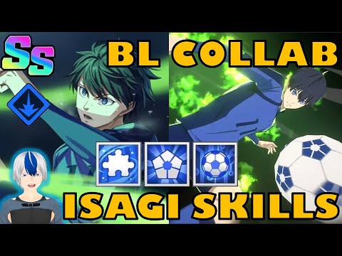 ISAGI SKILLS & ANIMATIONS !!! BLUE LOCK COLLAB STARTS TOMORROW ...